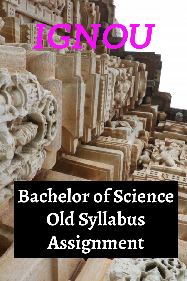 Bachelor of Science Old Syllabus Assignment Archives - Shri Chakradhar ...