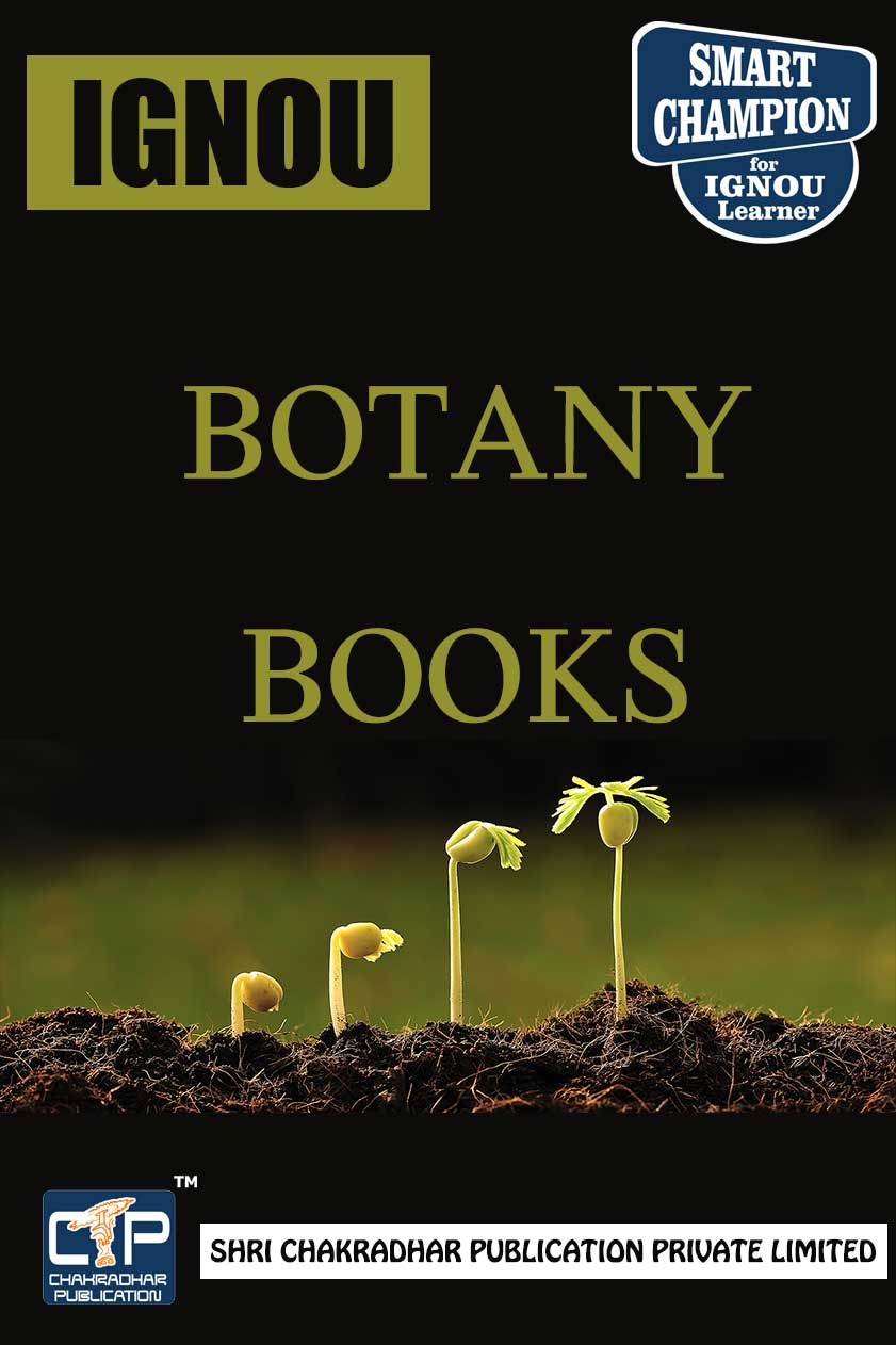 Get IGNOU BOTANY Help Books, Guidebooks, Study Materials